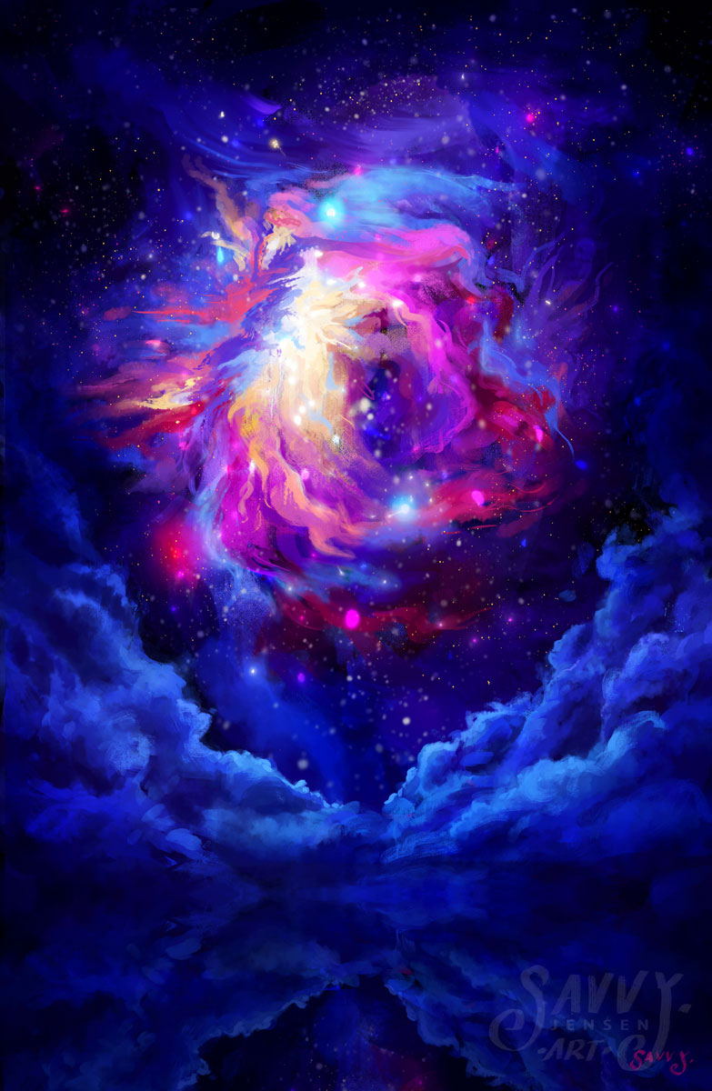 Nebula – Art Print – Savvy Jensen Art
